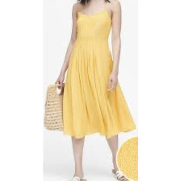 Lark and Grey | Dresses | Lark And Grey Fit Flare Dress Wmns Polka Dot ...